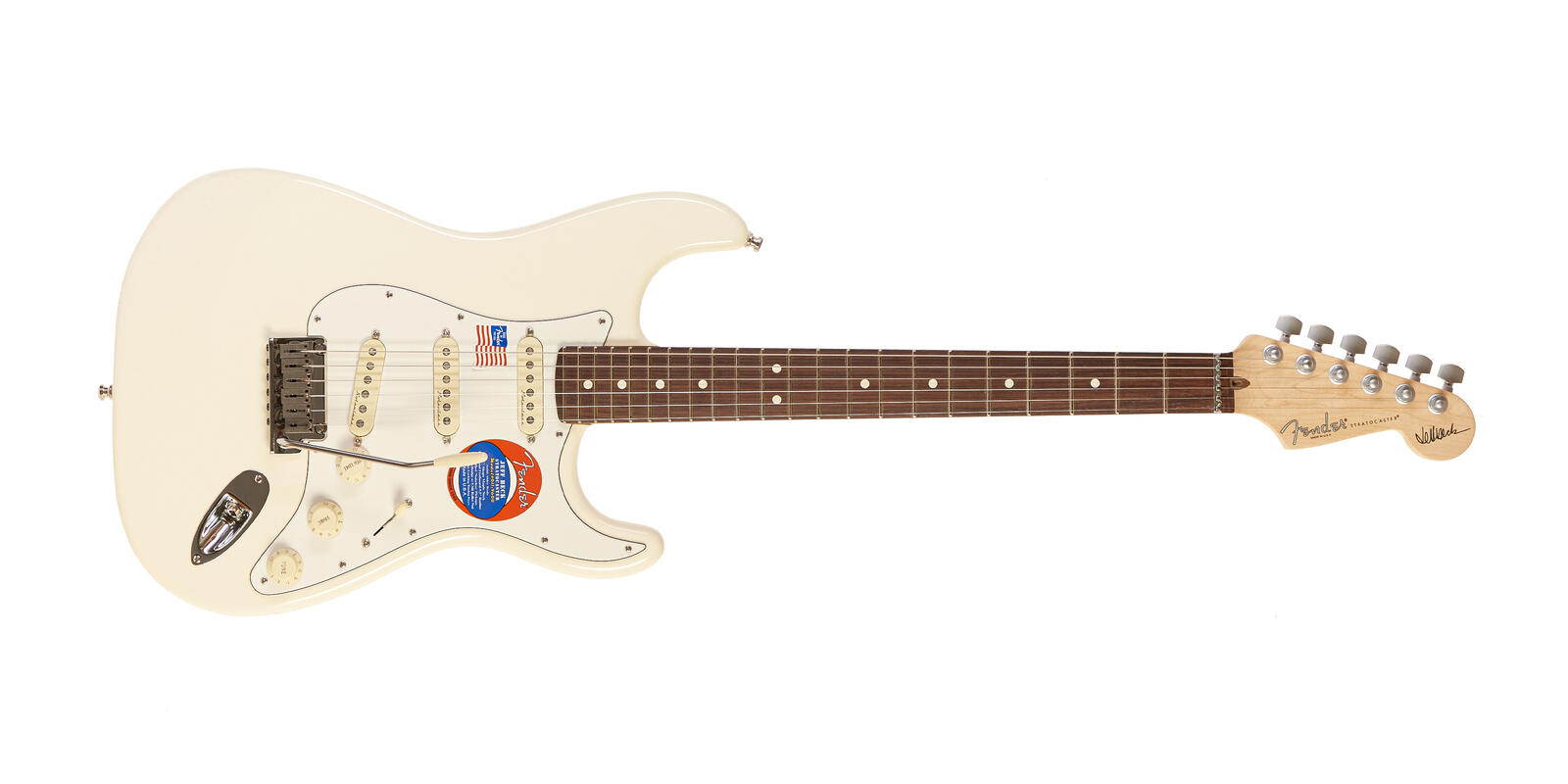 Fender Jeff Beck Signature Stratocaster Olympic White - Guitar Village